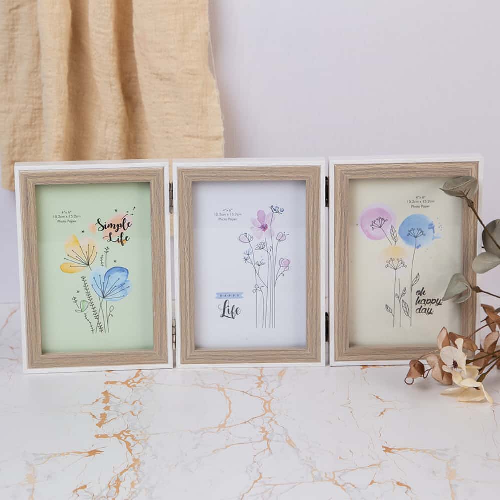 Triple photo frame - Beautiful story | S-gifts.com