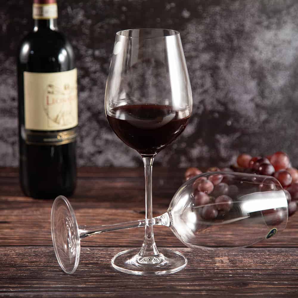 Red wine glasses from the Columbus series - 500 ml | S-gifts.com