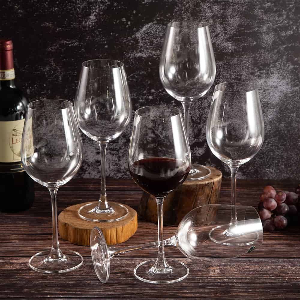Red wine glasses from the Columbus series - 500 ml | S-gifts.com